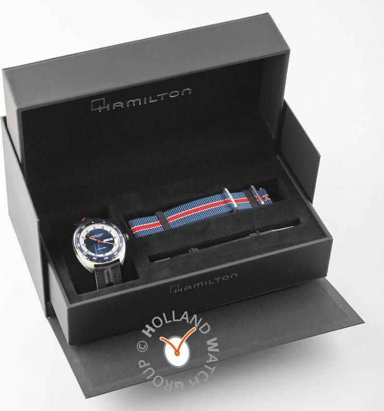 Hamilton American Classics H35405741 Pan Europ horloge - Fietsschoenen.nl